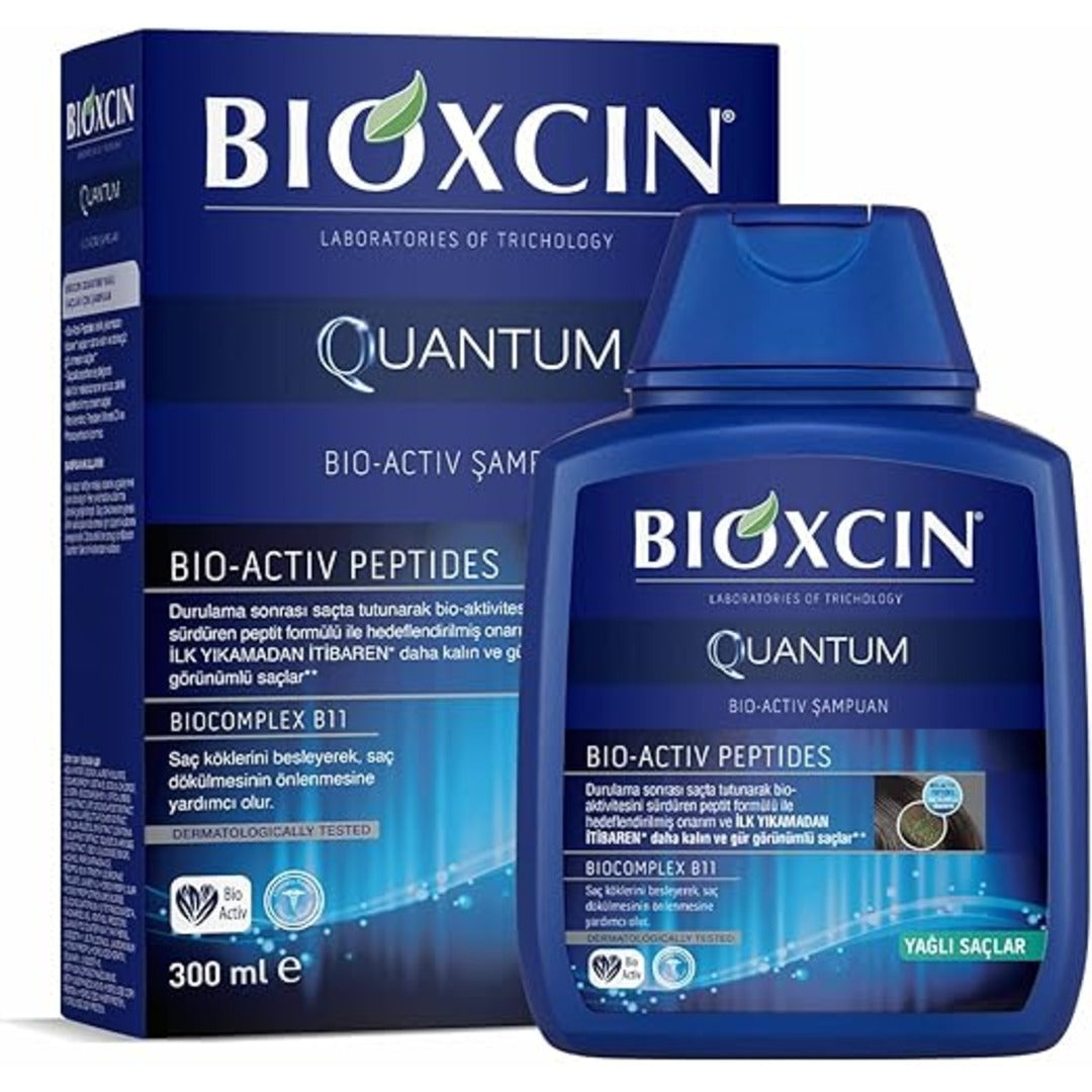 BIOXCIN Quantum BIO-ACTIV Shampoo 300ML | Kuwait- Trust Pharmacy