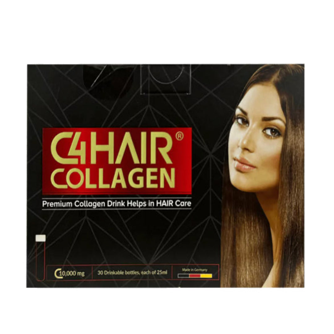 C4Hair Collagen Drinks for Strong & Healthy Hair 10000 mg 14 x 25 ml | Kuwait – Trust Pharmacy