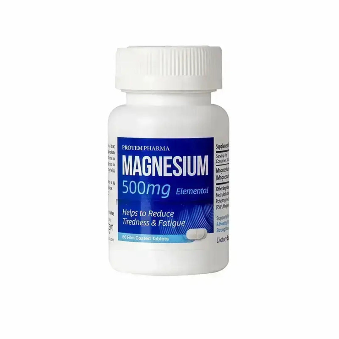 PROTEM PHARMA MAGNESIUM 500 MG 60 F.C TABLET | Kuwait - Trust Pharmacy